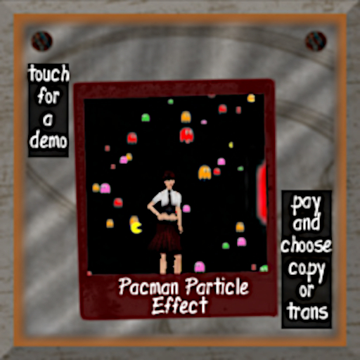 Second Life Marketplace Pacman Particle Effect